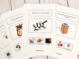 Christmas Speech Therapy Activities - Speak. Play. Love.