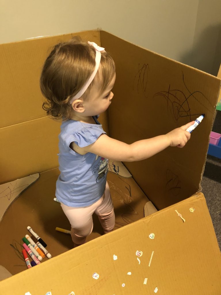 Coloring Inside the Box: Simple Ideas to Get Your Toddler Talking while ...