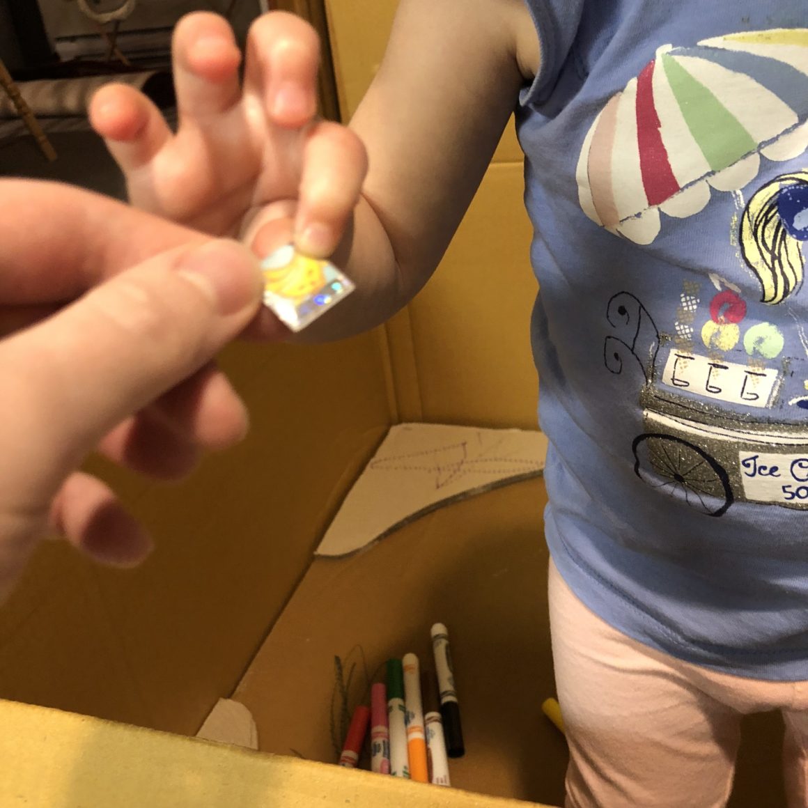 Coloring Inside the Box: Simple Ideas to Get Your Toddler Talking while ...