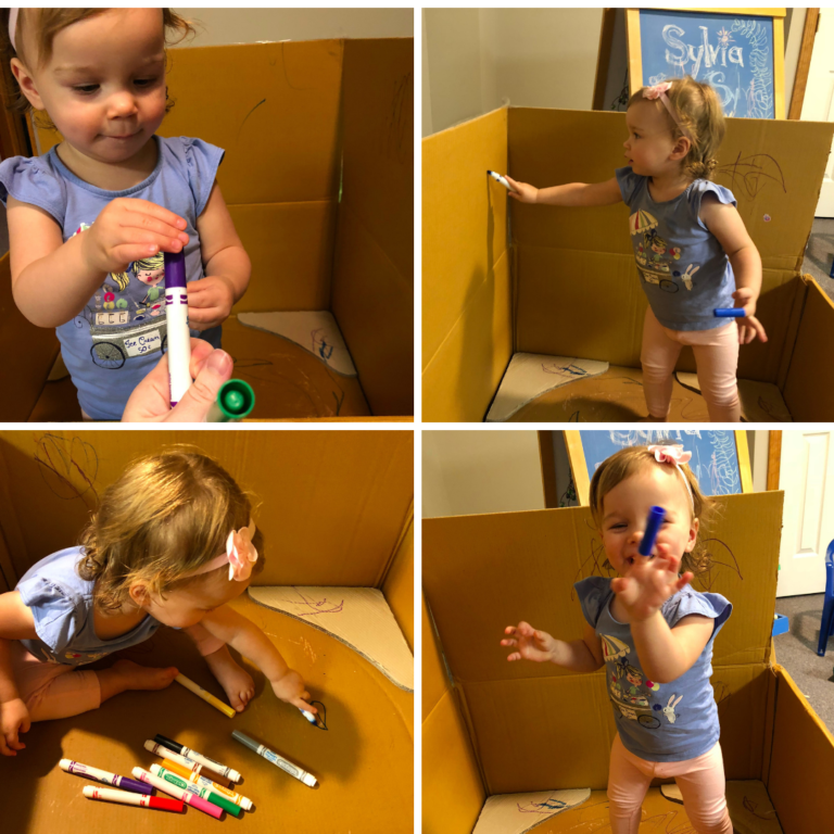 Coloring Inside the Box: Simple Ideas to Get Your Toddler Talking while ...