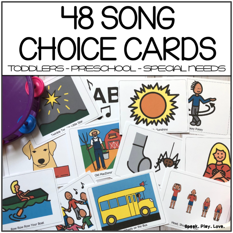Best Songs for Language Development - Plus a Free Printable - Speak ...