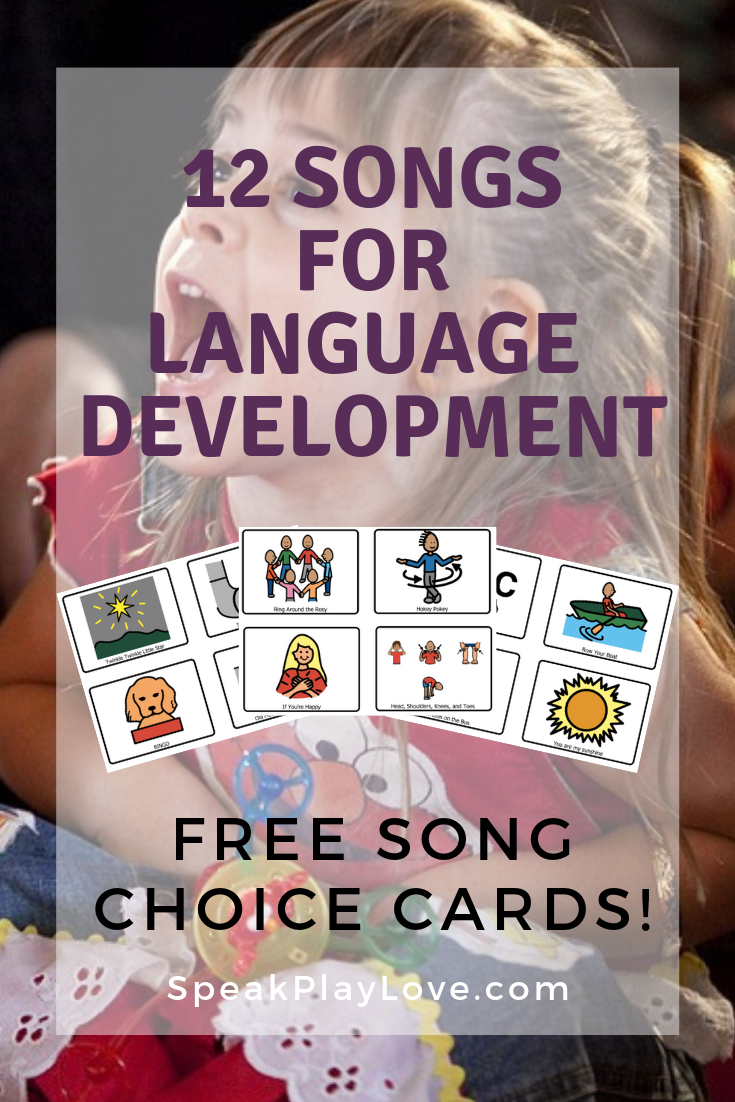 Best Songs for Language Development - Plus a Free Printable - Speak ...