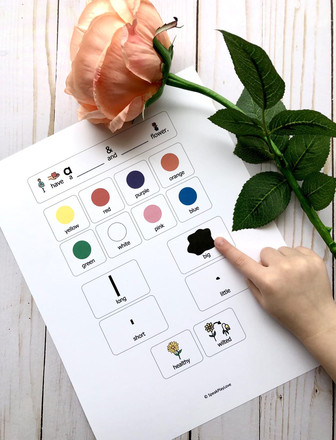 Spring Speech Therapy Activities + Free Printable! - Speak. Play. Love