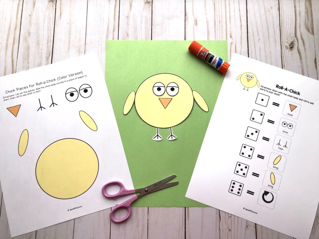 Spring Speech Therapy Activities + Free Printable! - Speak. Play. Love