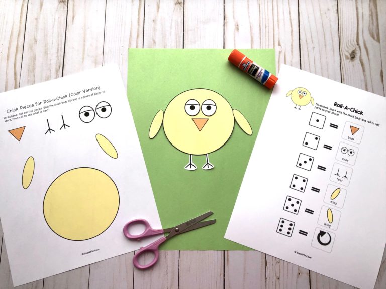 Spring Speech Therapy Activities + Free Printable! - Speak. Play. Love
