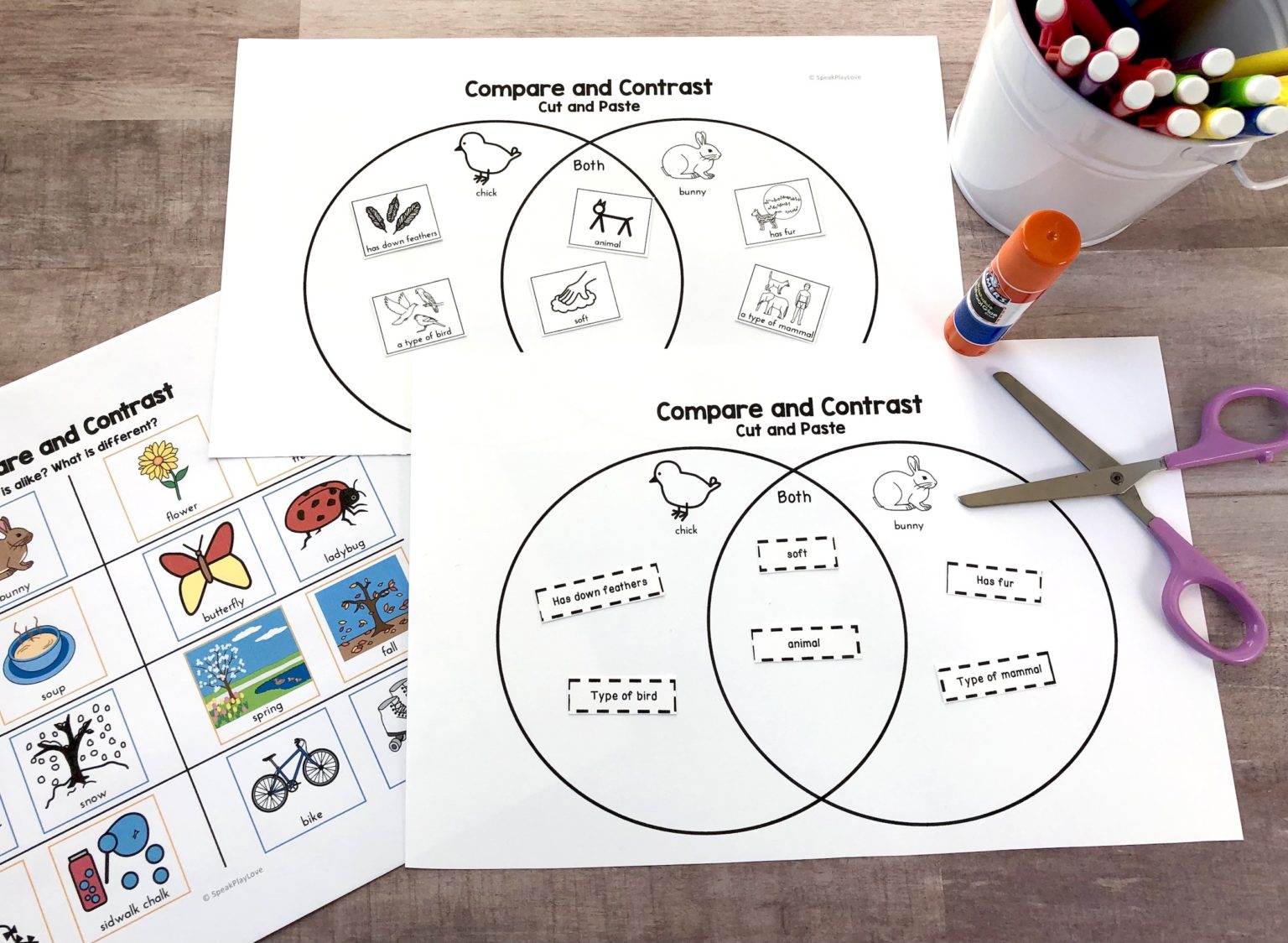Spring Speech Therapy Activities + Free Printable! - Speak. Play. Love