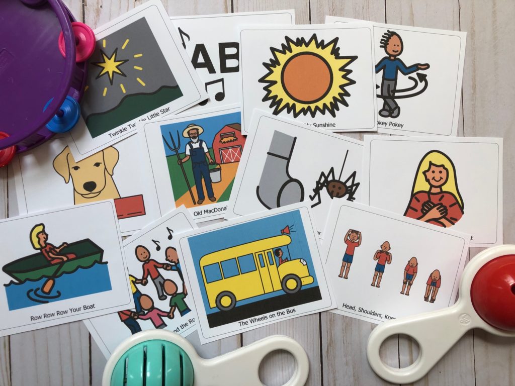 Interactive Songs for Speech Therapy + Free Printable - Speak. Play. Love