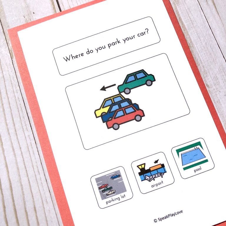 Free Wh Question Cards - Printable or BOOM Cards Versions - Speak. Play ...