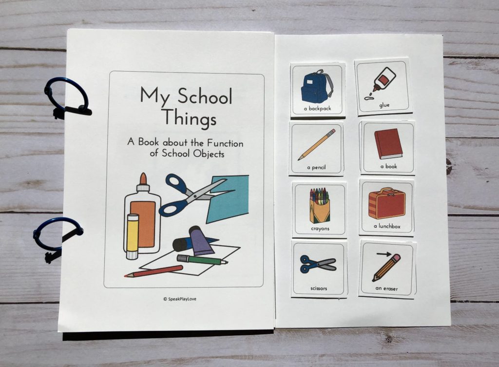 Back to School Speech Therapy Activities - Plus a Free Activity - Speak ...