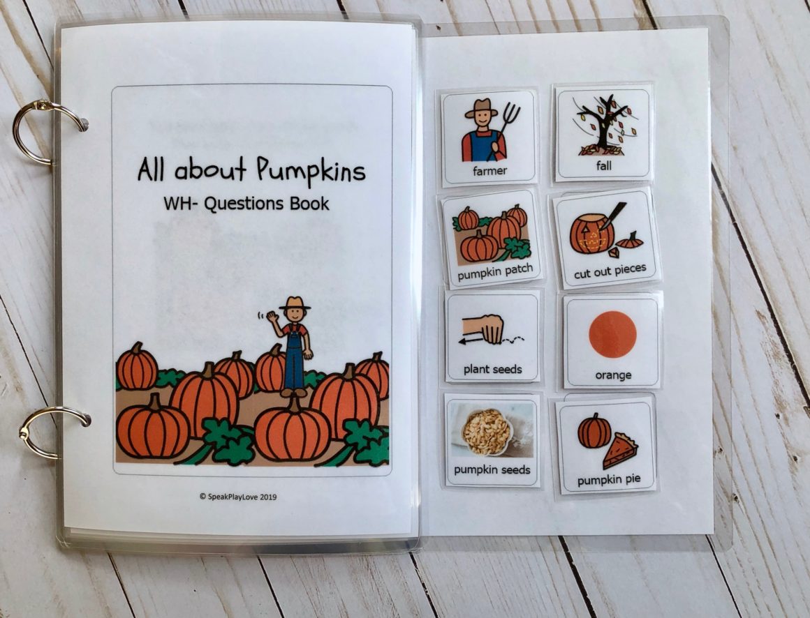 Fall Speech Therapy Activities - Plus a Free Download - Speak. Play. Love.
