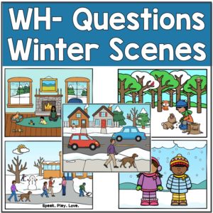 Winter Speech Therapy Activities and Ideas - Speak. Play. Love