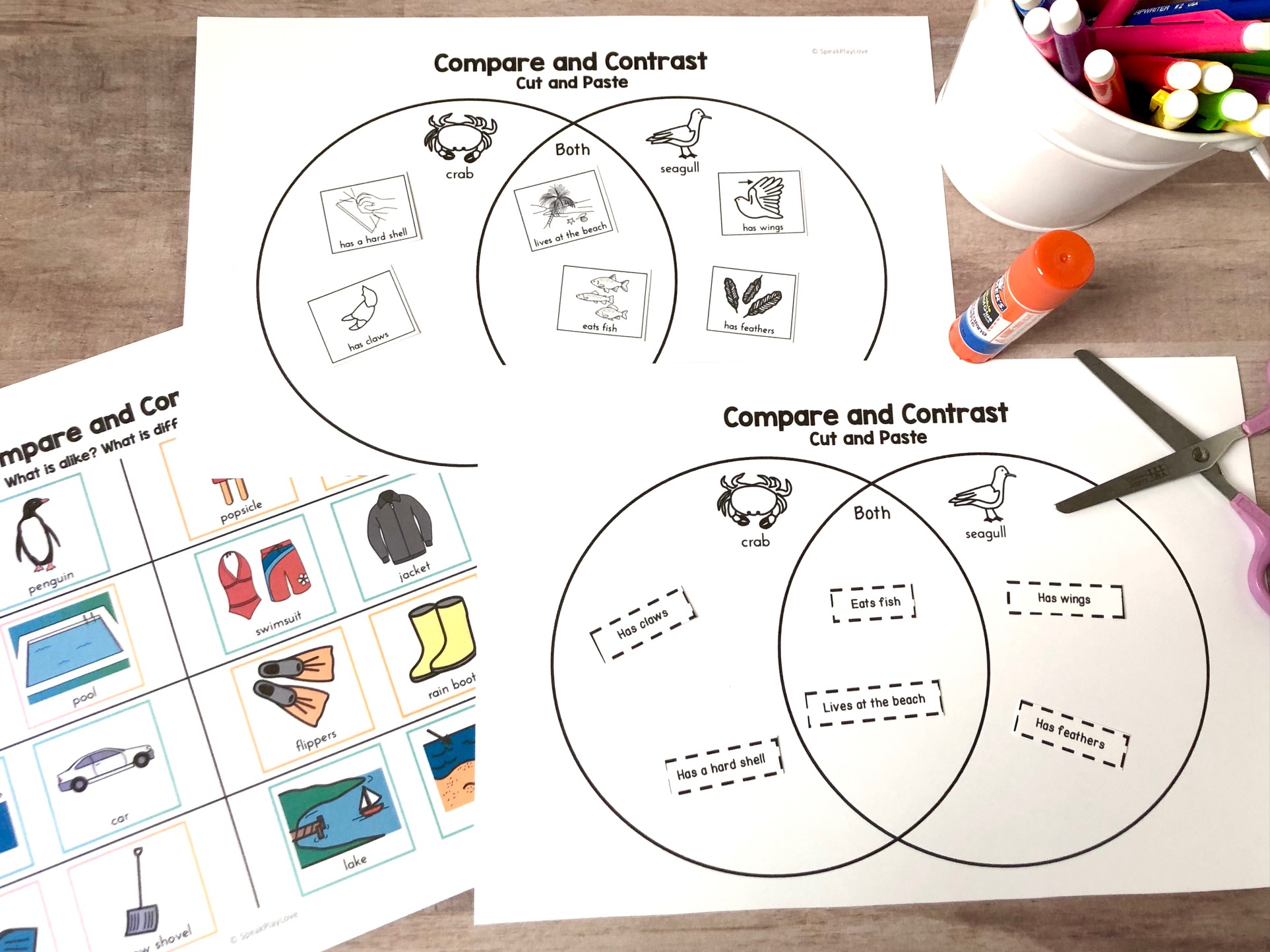 Summer Speech Language Activities for Elementary Students - Speak. Play ...