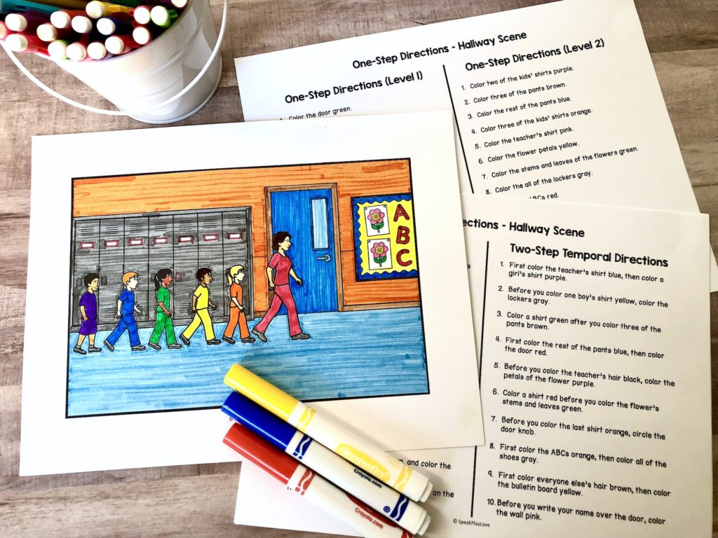 Back-to-School Speech-Language Activities for Elementary Students ...
