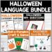 Halloween Speech Therapy Activities and Crafts - Speak. Play. Love