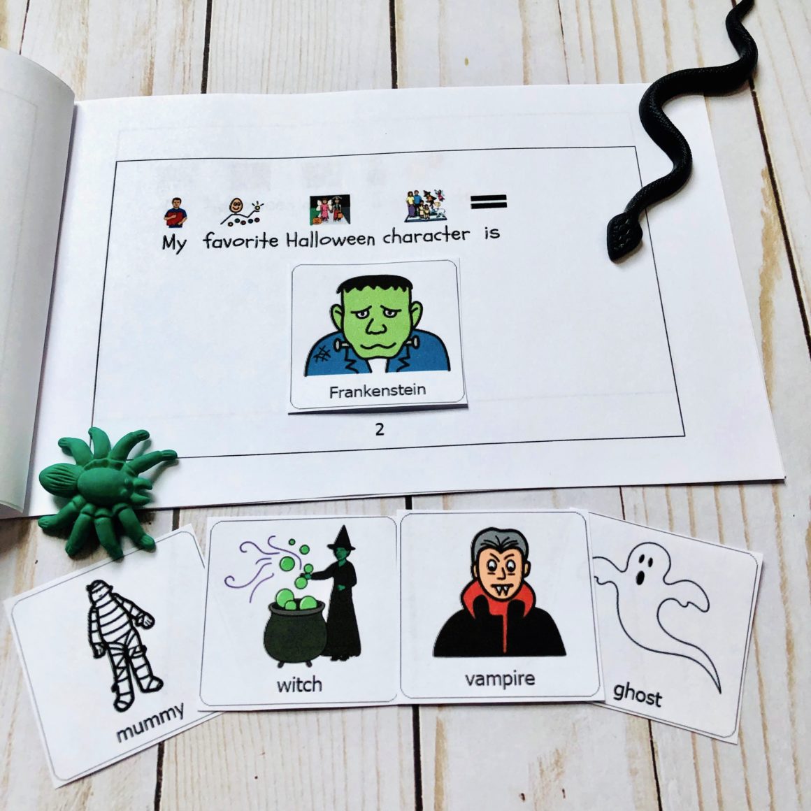 Halloween Speech Therapy Activities and Crafts - Speak. Play. Love