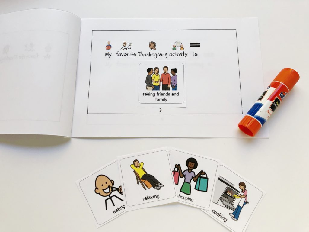 Thanksgiving Speech Therapy Activities - Speak. Play. Love