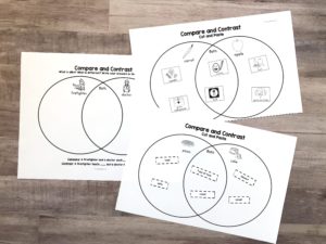 Compare and Contrast Speech Therapy Activity - Free Download - Speak ...