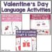 Valentine's Day Speech Therapy Activities - Speak. Play. Love